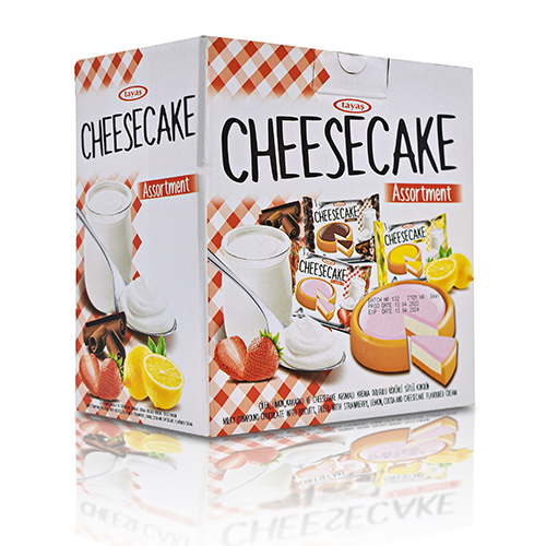 Food & Fruits | CHEESECAKE ASSORTED DISPLAY BOX 1000g (1*8) (8441)